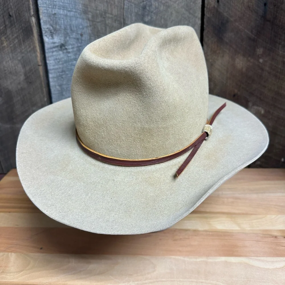 Accessories | Vintage 3x Beaver Tan Open Road Hat | Poshmark